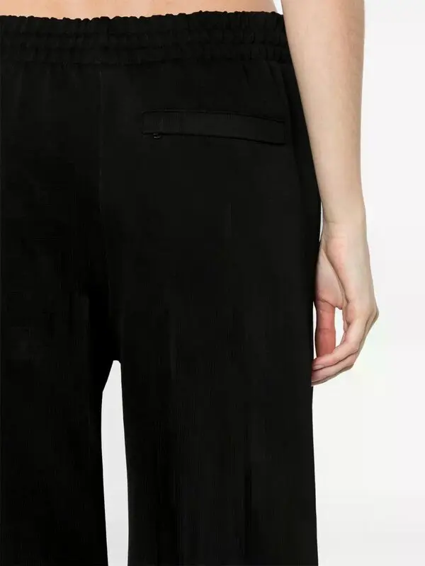 Wardrobe.NYC Ribbed Straight-leg Trousers