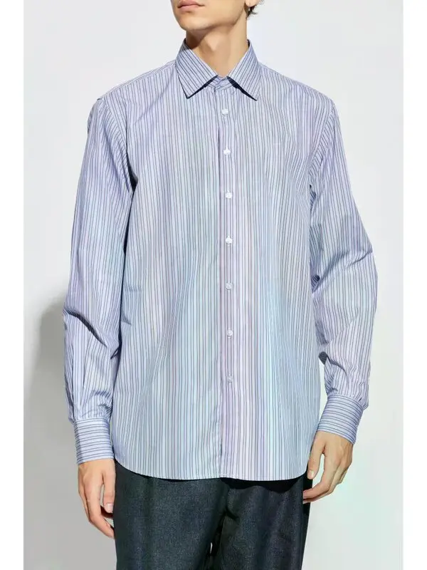 Etro Striped Poplin Shirt