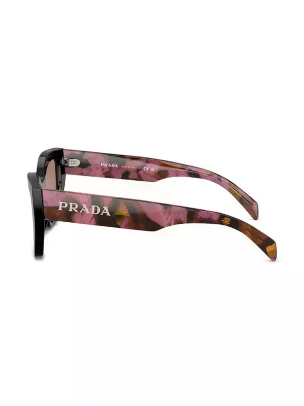 Prada Cat-eye Frame Sunglasses - Black