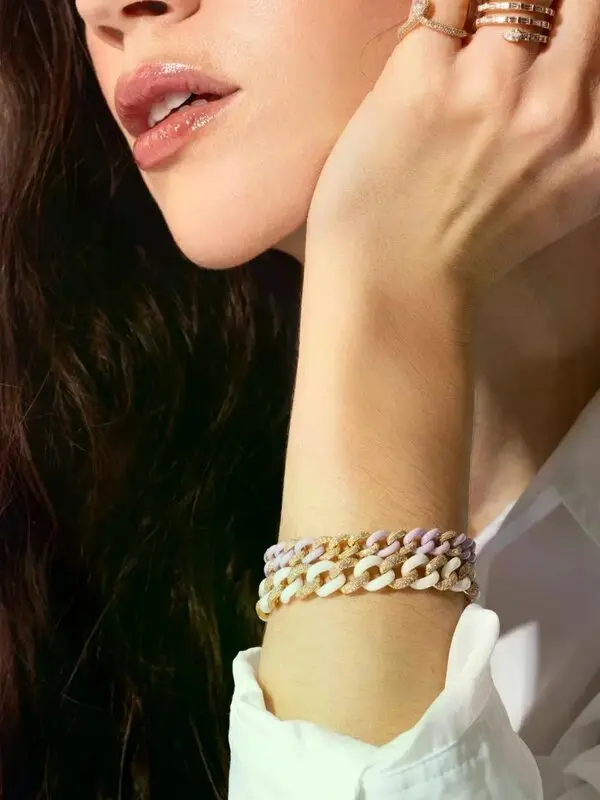 Shay 18kt Yellow Medium Lavender Bracelet