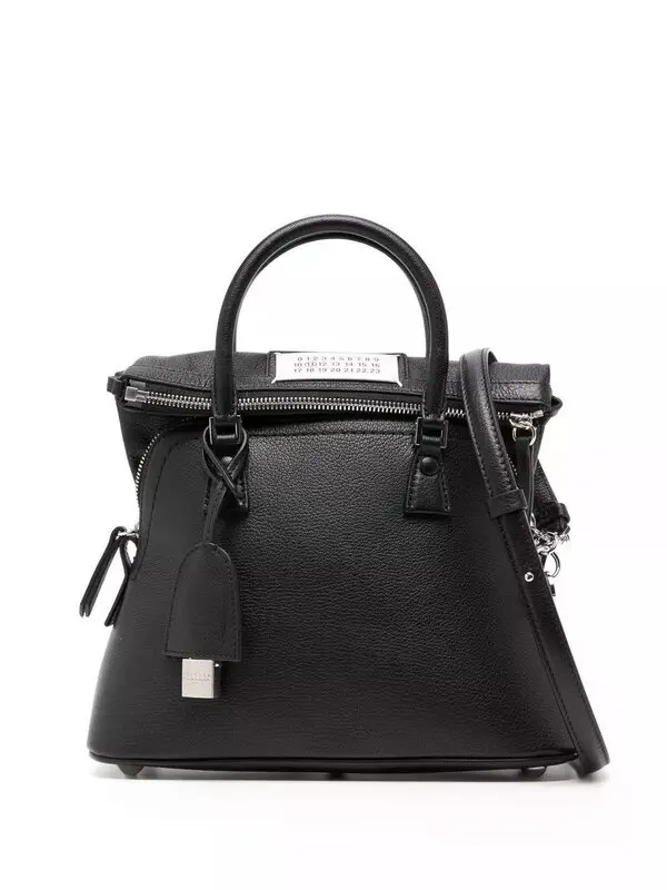 MAISON MARGIELA Mini 5ac Top Handle Bag - Black