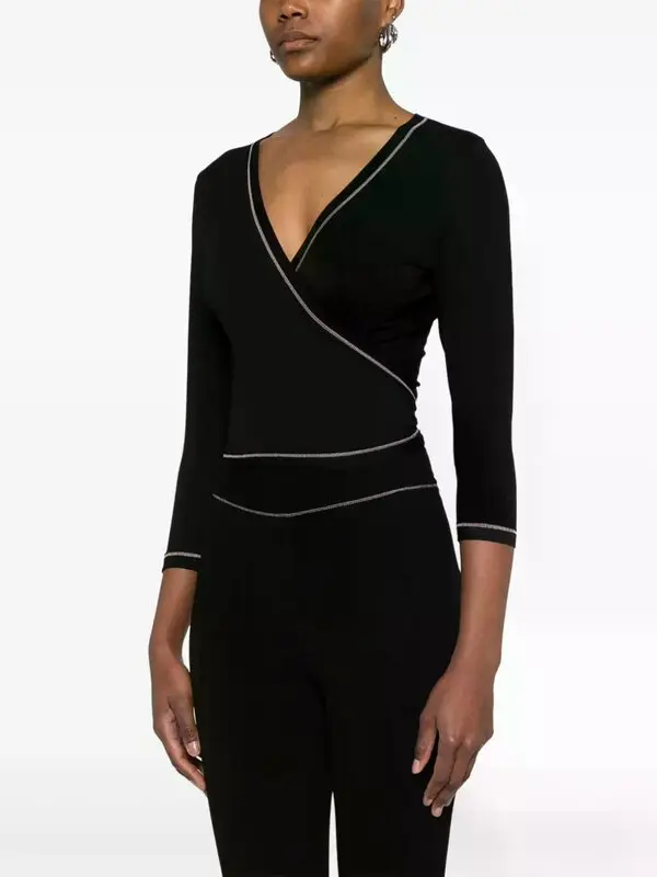 Repetto Wrap-design Top