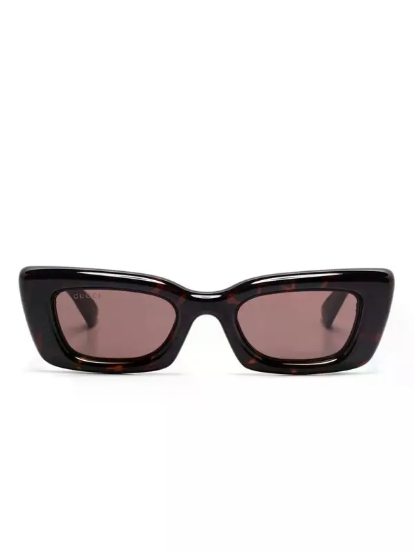 Gucci Cat-eye Frame Sunglasses - Brown
