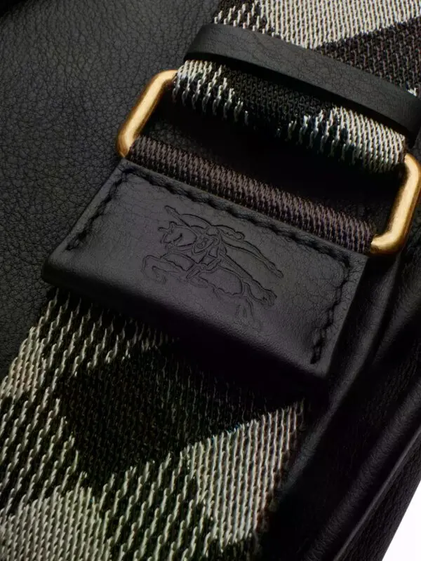 Burberry Small B Clip Crossbody Bag - Black