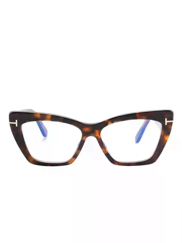 TOM FORD Cat-eye Glasses - Brown
