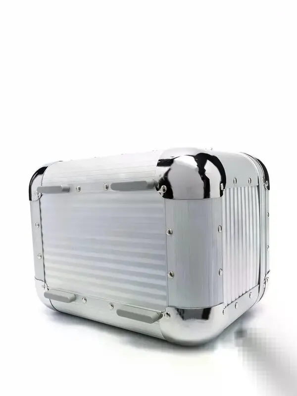 FPM MILANO Studded Aluminium Vanity Case