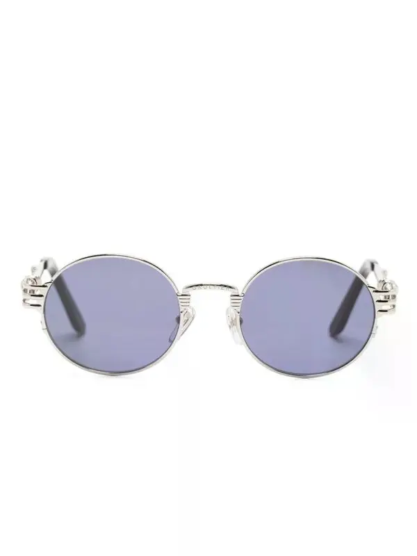 JEAN PAUL GAULTIER Round-frame Sunglasses - Silver