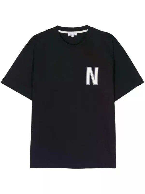 Norse Projects Simon Organic Cotton T-shirt - Blue
