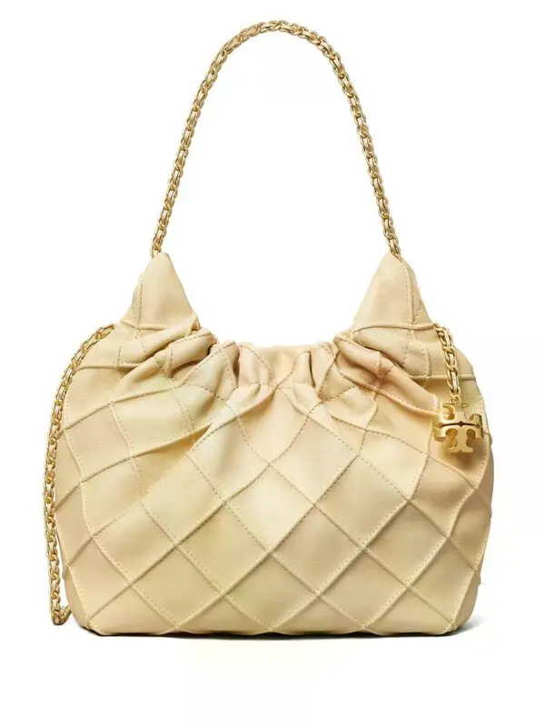 Tory Burch Fleming Mini Bag - Neutrals