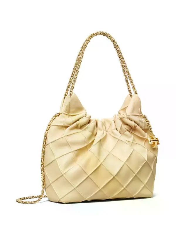 Tory Burch Fleming Mini Bag - Neutrals