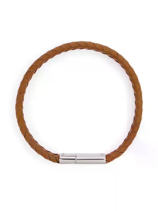 Paul Smith Interwoven Leather Bracelet