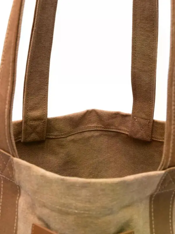 JW Anderson Logo-appliqué Tote Bag - Brown