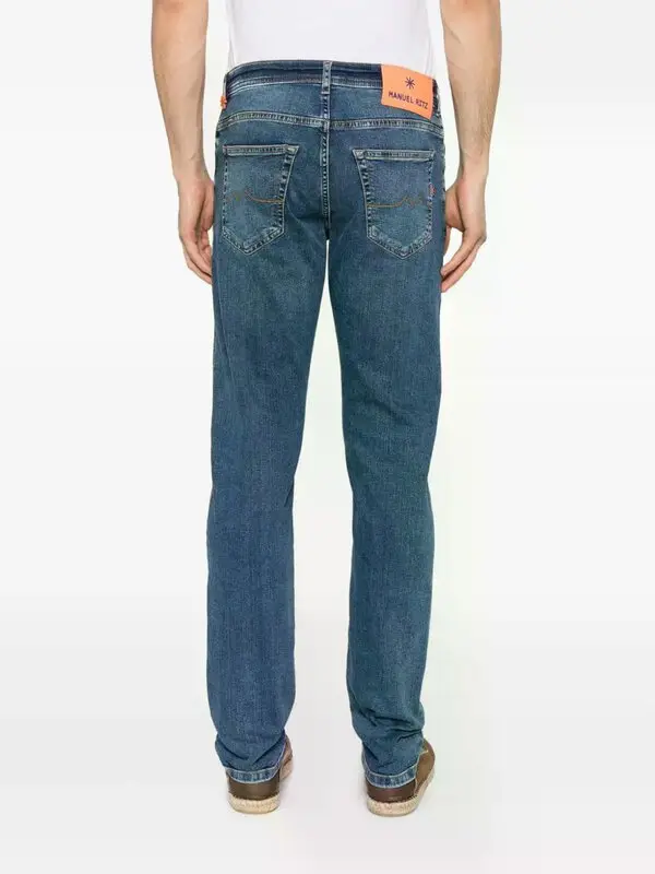 MANUEL RITZ Logo-patch Jeans