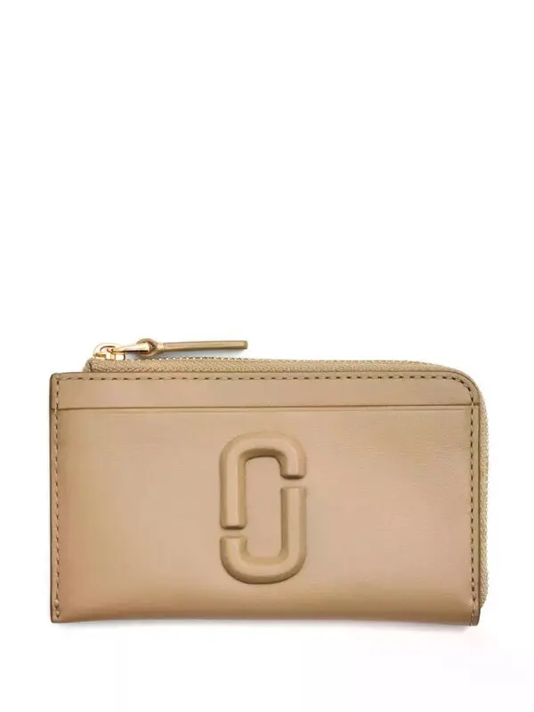 Marc Jacobs The Covered J Marc Top Zip Multi Wallet - Neutrals