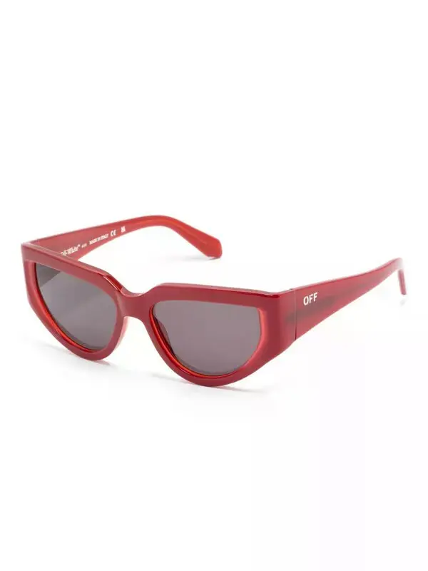 Off-White Seward Cat-eye Sunglasses - Red