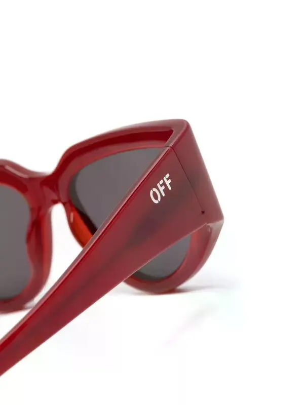 Off-White Seward Cat-eye Sunglasses - Red