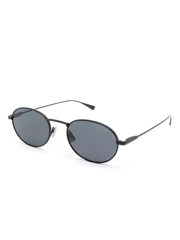 Saint Laurent Oval-frame Sunglasses - Black