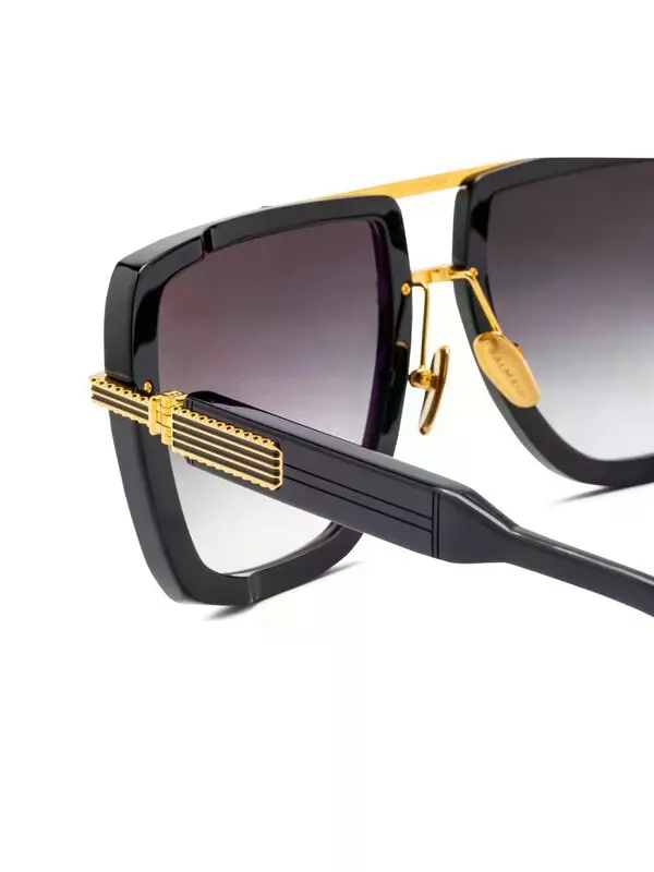 Balmain Soldier Pilot-frame Sunglasses