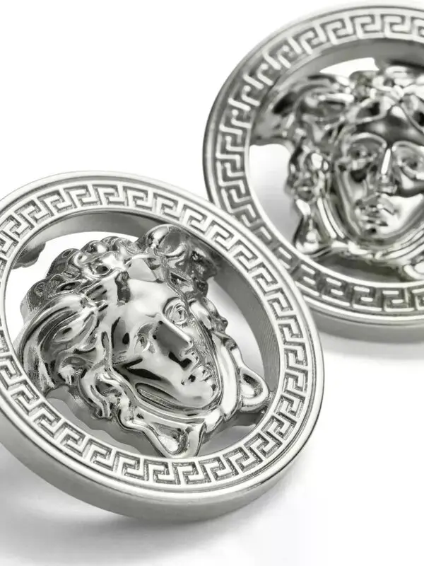 Versace Medusa '95 Stud Earrings - Silver