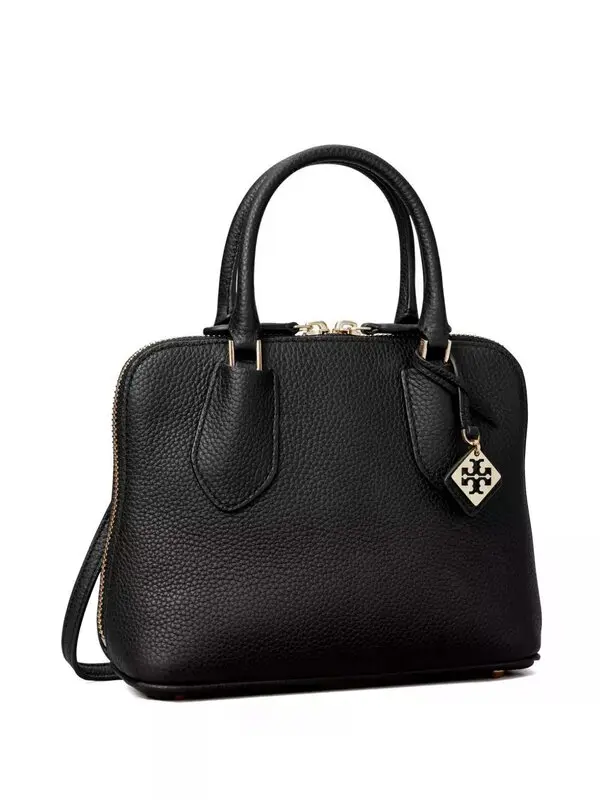 Tory Burch Mini Swing Leather Satchel - Black