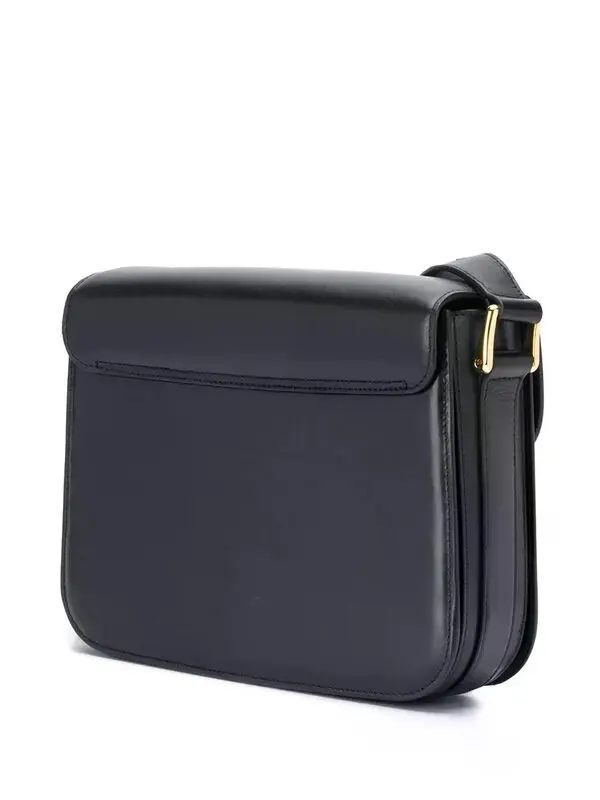 A.p.c. Grace Leather Crossbody Bag - Black