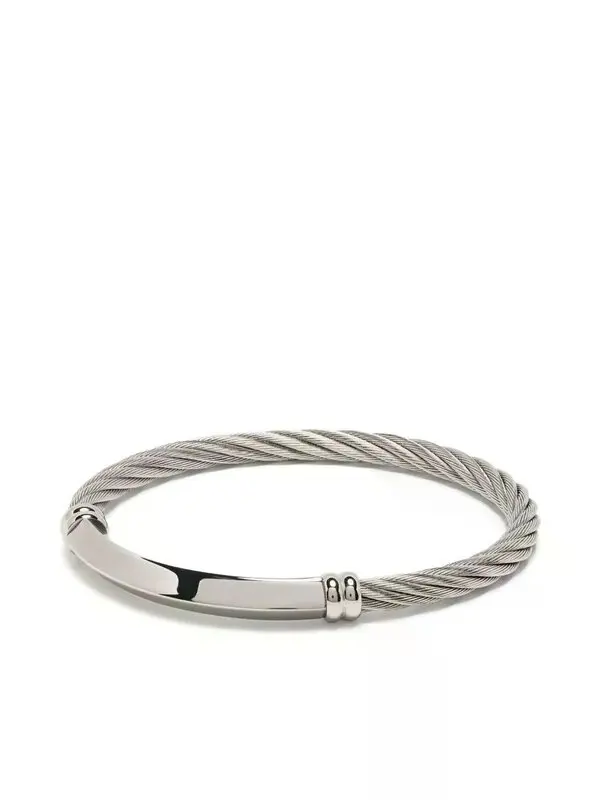 CHARRIOL Better Half Logo-engraved Bracelet - Silver