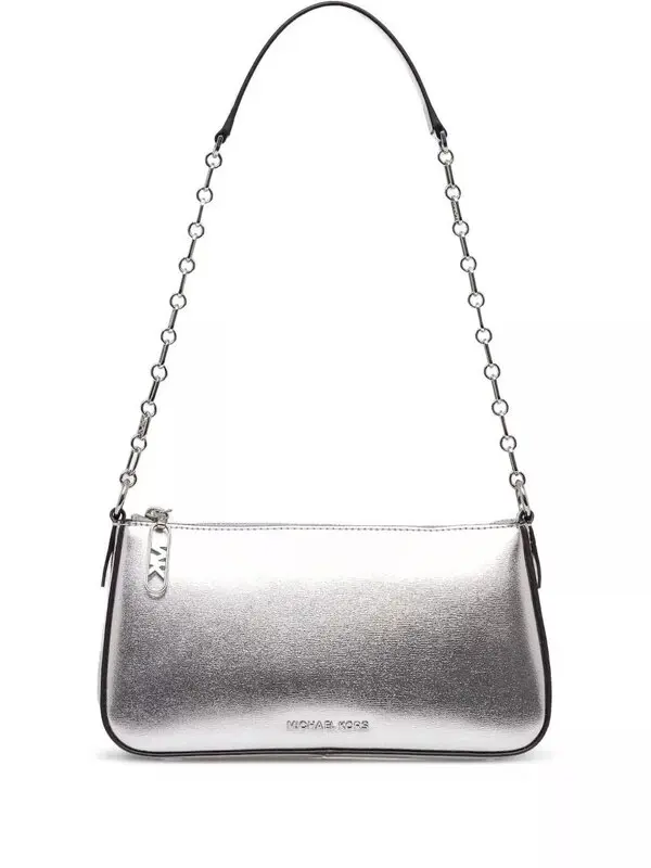 Michael Kors Empire Metallic Leather Shoulder Bag