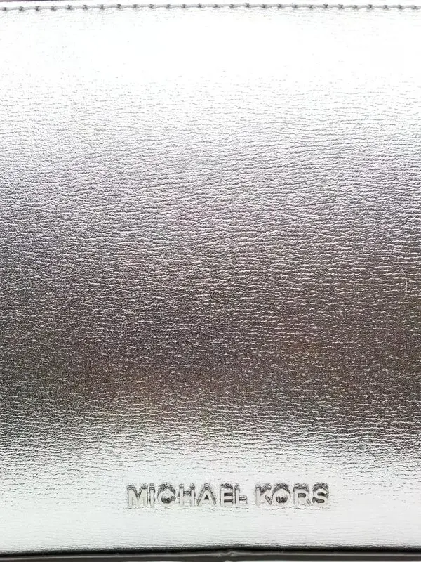 Michael Kors Empire Metallic Leather Shoulder Bag