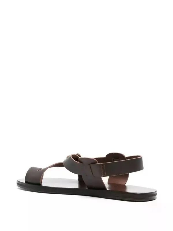 ANCIENT GREEK SANDALS Paris Flat Leather Sandals