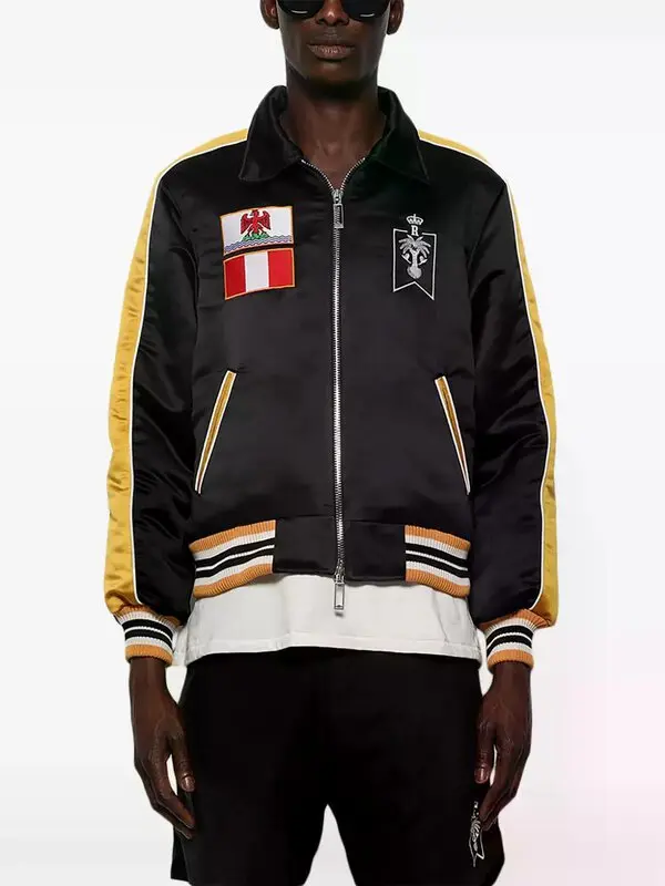 Rhude Le Solei Embroidered Bomber Jacket