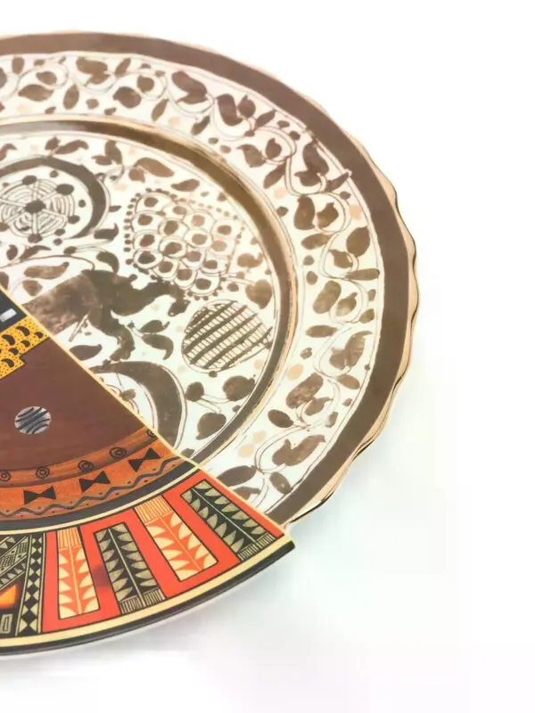 SELETTI Hybrid Mitla Ceramic Dinner Plate