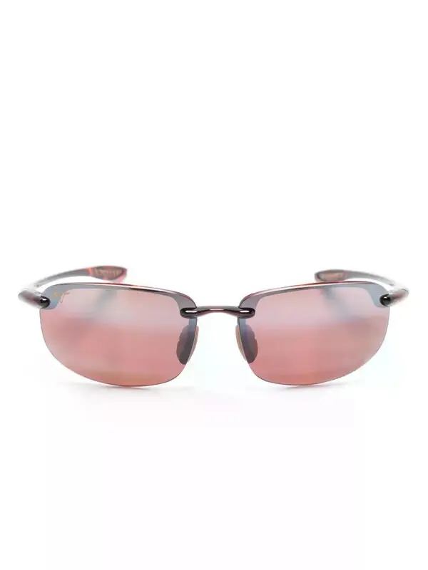 Maui Jim Ho'okipa Biker-style Sunglasses - Red