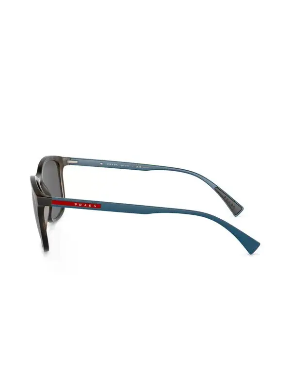 Prada Square-frame Sunglasses - Brown