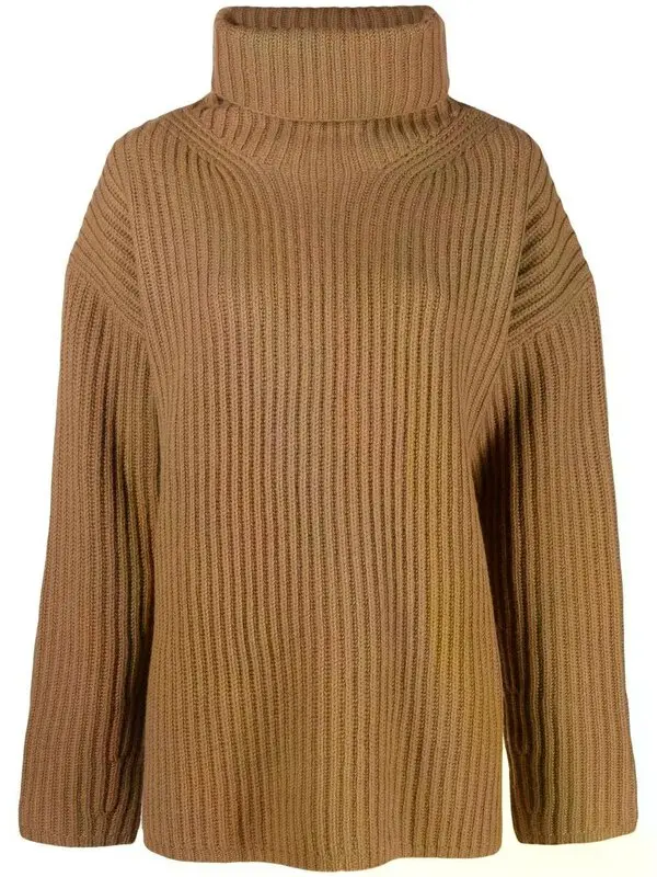 JOSEPH Ribbed Roll Neck Jumper