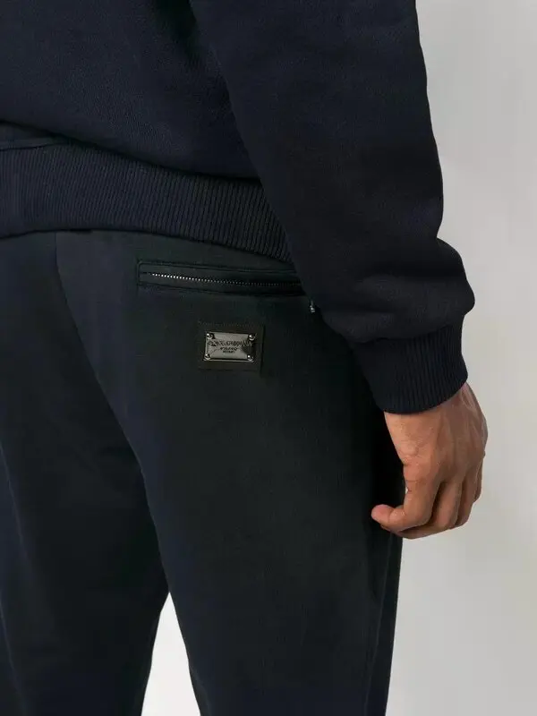 Dolce & Gabbana Drawstring Track Pants - Blue