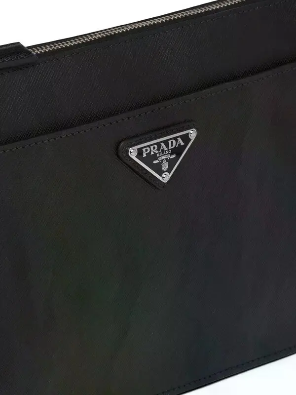 Prada Logo Clutch Bag