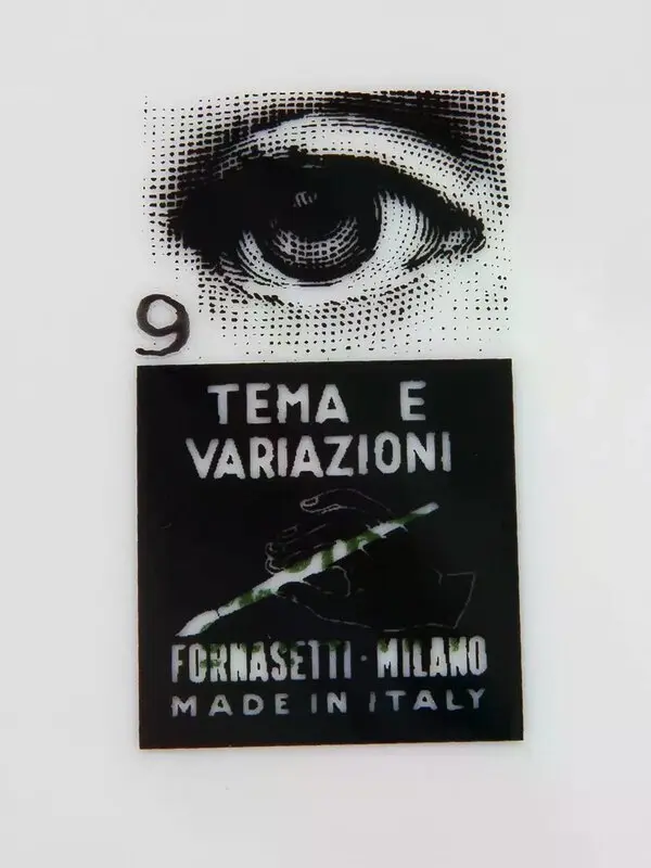 FORNASETTI Printed Plate