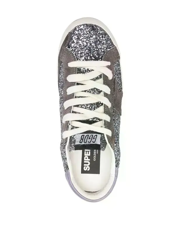 GOLDEN GOOSE Super-star Glitter Sneakers