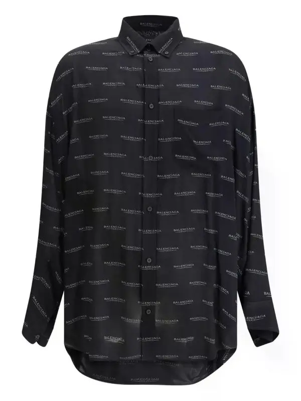 Balenciaga Logo-print Shirt