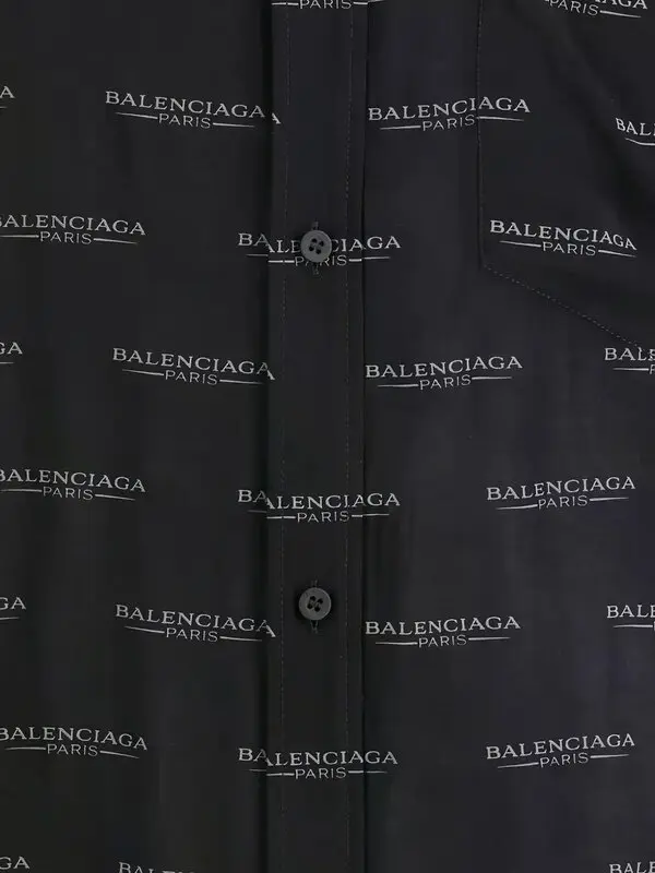 Balenciaga Logo-print Shirt