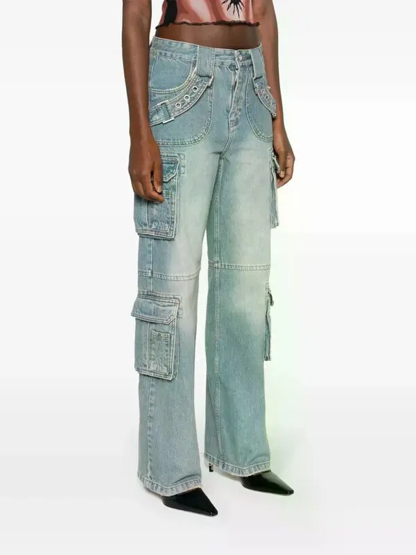 MISBHV Harness Low-rise Cargo Jeans