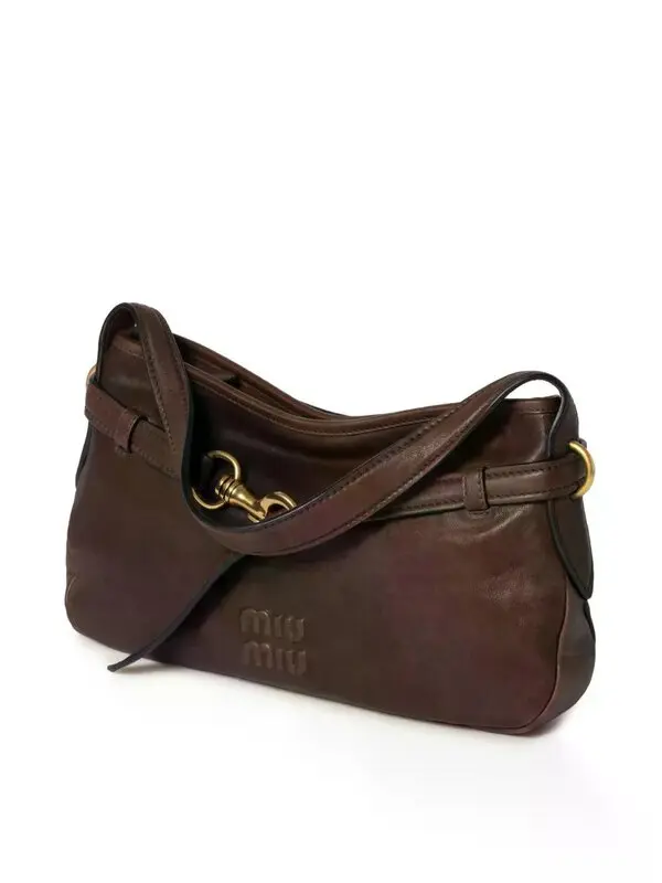 Miu Miu Aventure Shoulder Bag - Brown