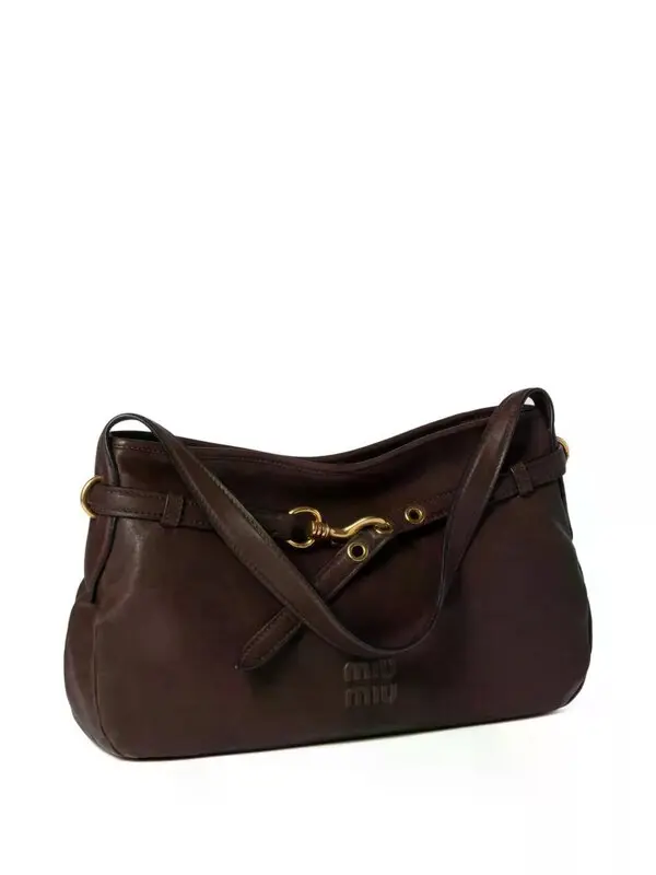 Miu Miu Aventure Shoulder Bag - Brown