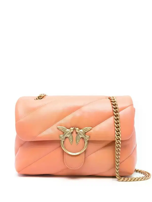 Pinko Love Puff Shoulder Bag In Nappa Leather