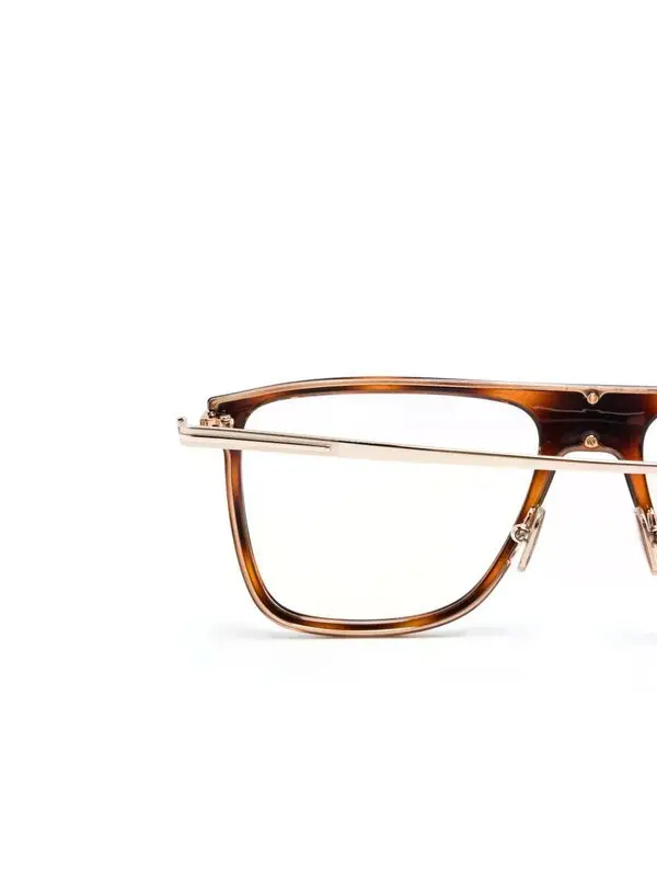 TOM FORD Square-frame Glasses - Brown
