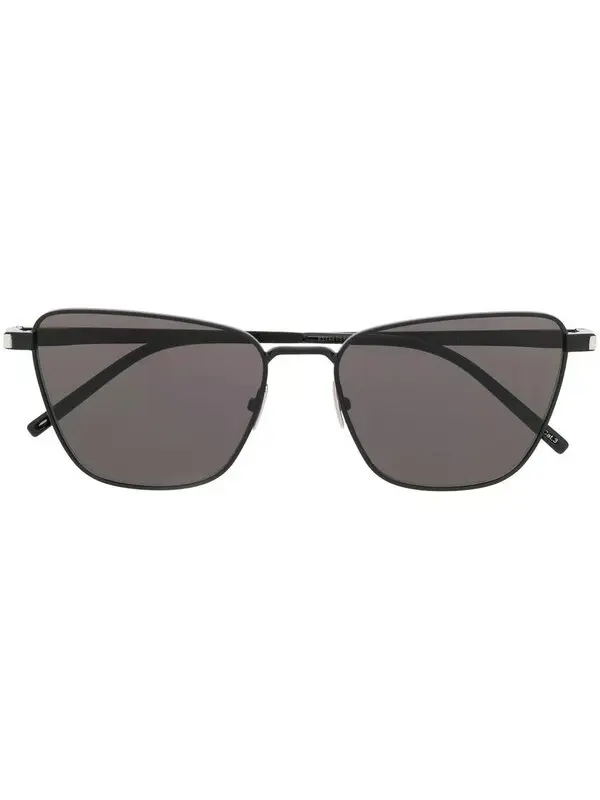 Saint Laurent Square-frame Sunglasses - Black