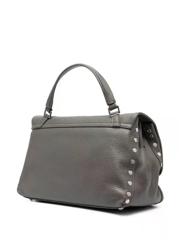 ZANELLATO Calf-leather Satchel Bag - Grey