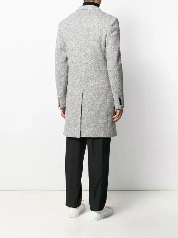LC23 Single-breasted Fitted Coat