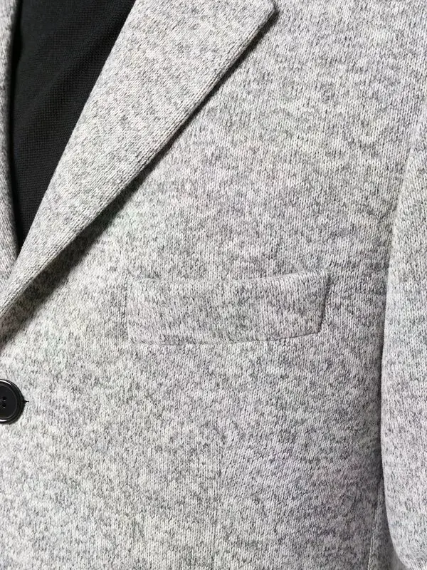 LC23 Single-breasted Fitted Coat