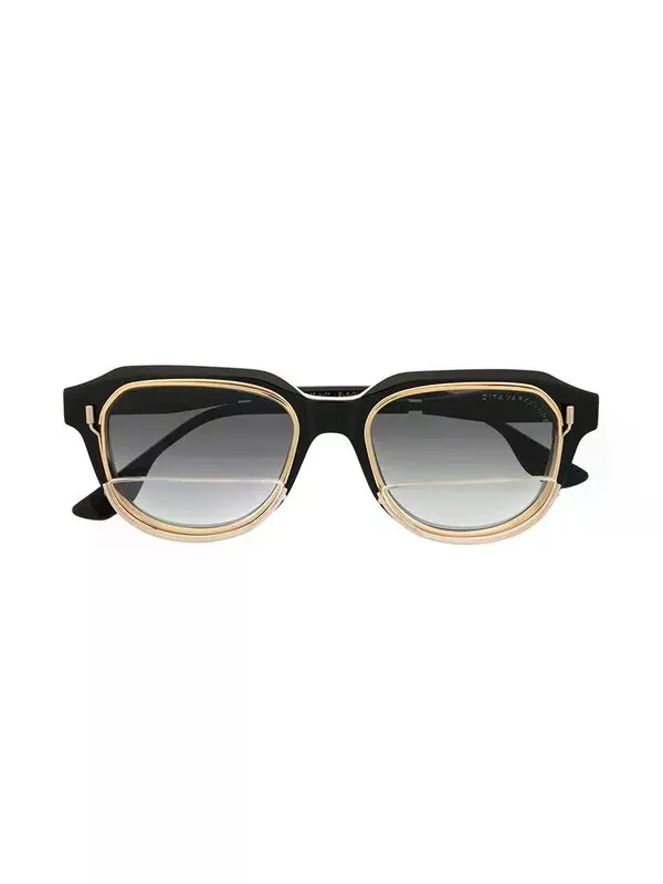 Dita Gold-rimmed Tortoiseshell Frame Sunglasses